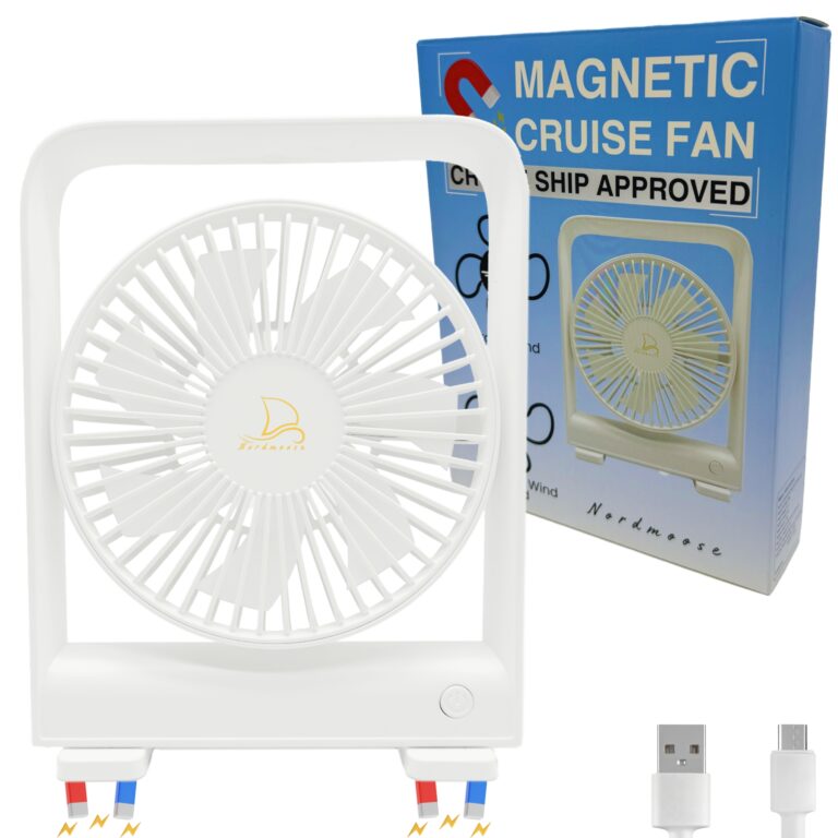 Cruise Approved Fan - Magnetic Base & Rechargeable Battery - Nordmoose ...