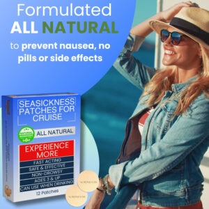 Sea Sickness Patches for Cruise - All Natural Motion Sickness Relief ...